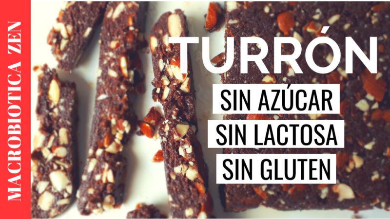 TURRÓN VEGANO DE CHOCOLATE | Sin azúcar, gluten, lactosa - Instituto ...